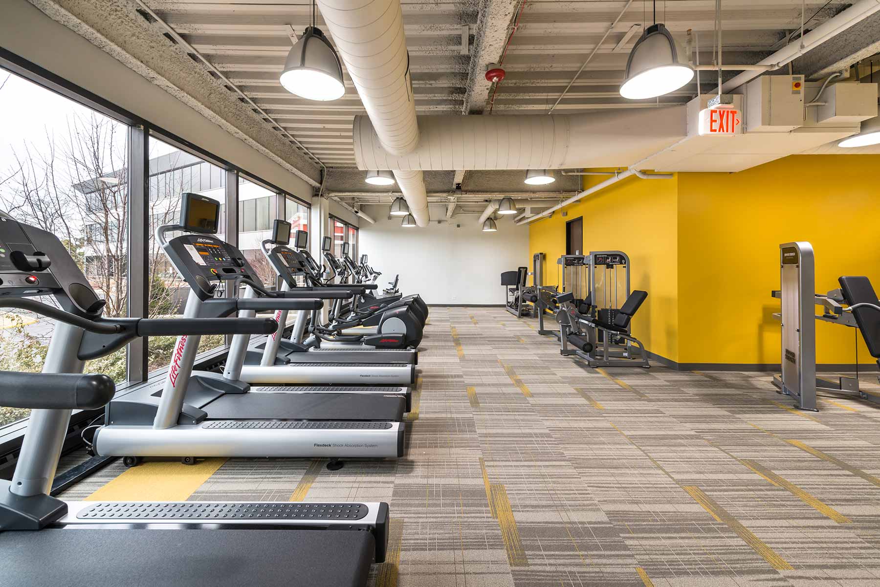 Bannockburn Atrium Fitness Center – Interwork Architects