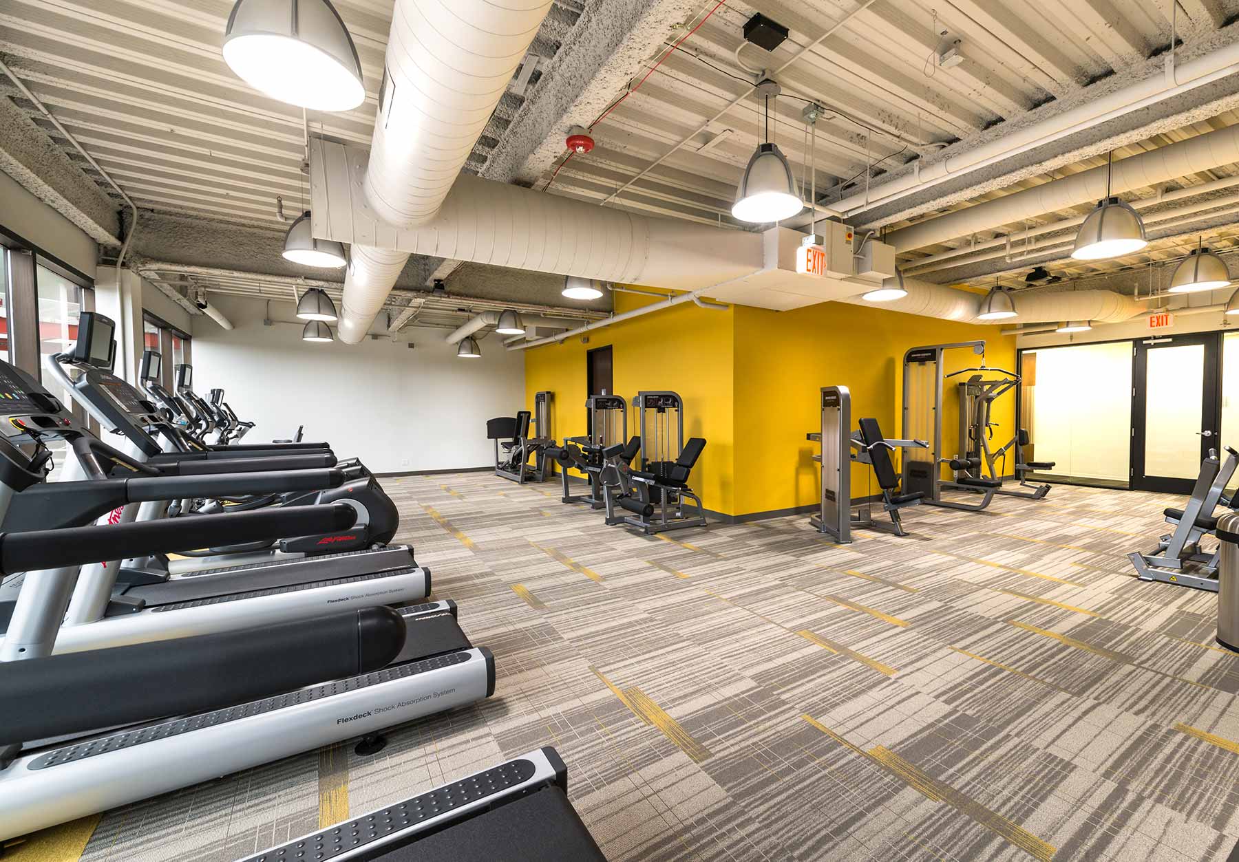 Bannockburn Atrium Fitness Center – Interwork Architects