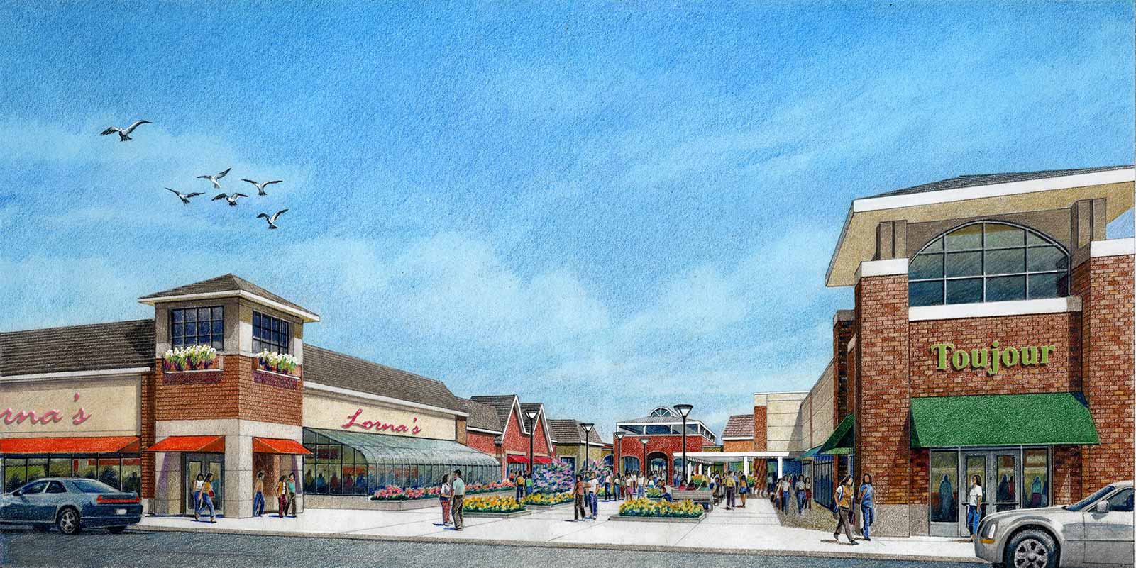 Barrington Square Façade Renovation – Interwork Architects